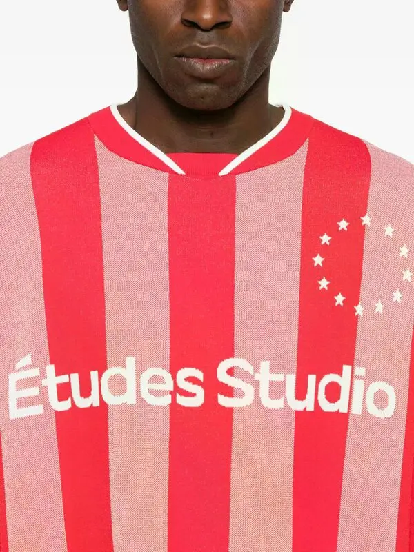 Études Studio Striped Long-sleeve Sweatshirt
