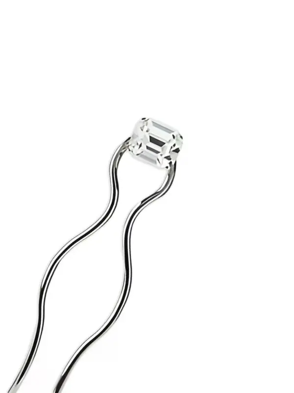 MAISON MICHEL Crystal-embellished Hair Slide