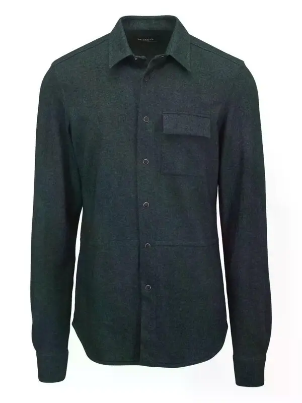 Kiton Button-fastening Patch-pocket Shirt