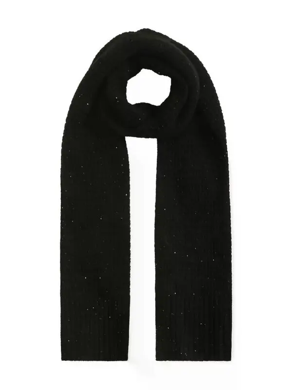 Fabiana Filippi Sequin-embellished Scarf - Black