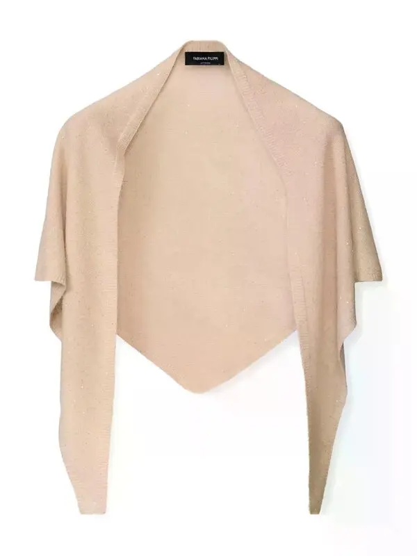 Fabiana Filippi Wool Scarf - Neutrals