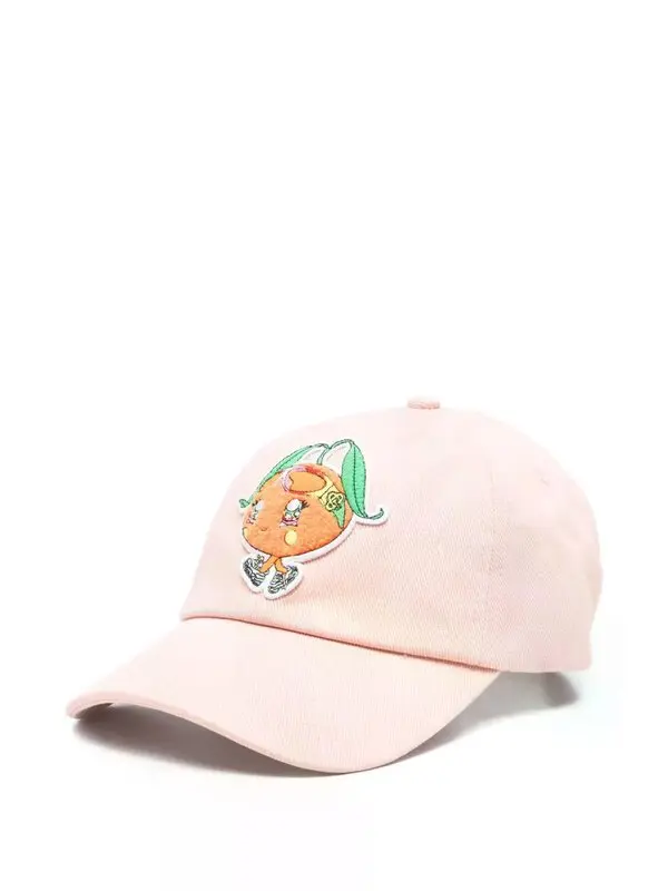Casablanca Logo-embroidered Cap - Pink