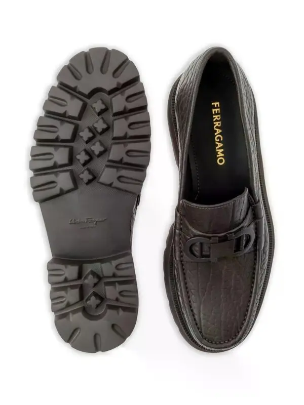 FERRAGAMO Leather Loafers