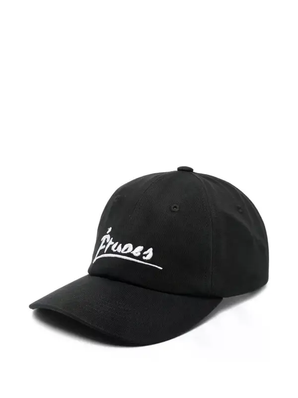 ÉTUDES STUDIO Logo-embroidered Cap - Black