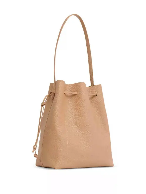 MANSUR GAVRIEL Cabas Drawstring Bucket Bag - Neutrals