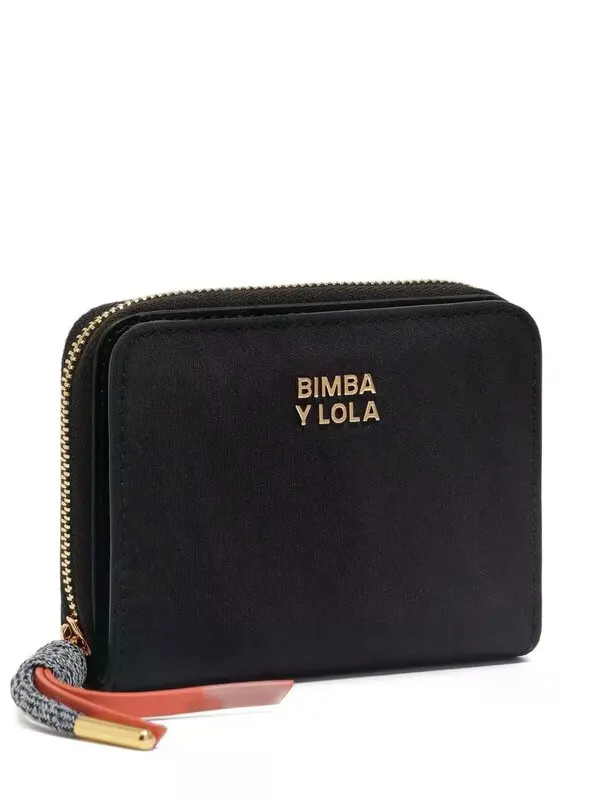 Bimba Y Lola Zip-fastening Tassel Wallet - Black