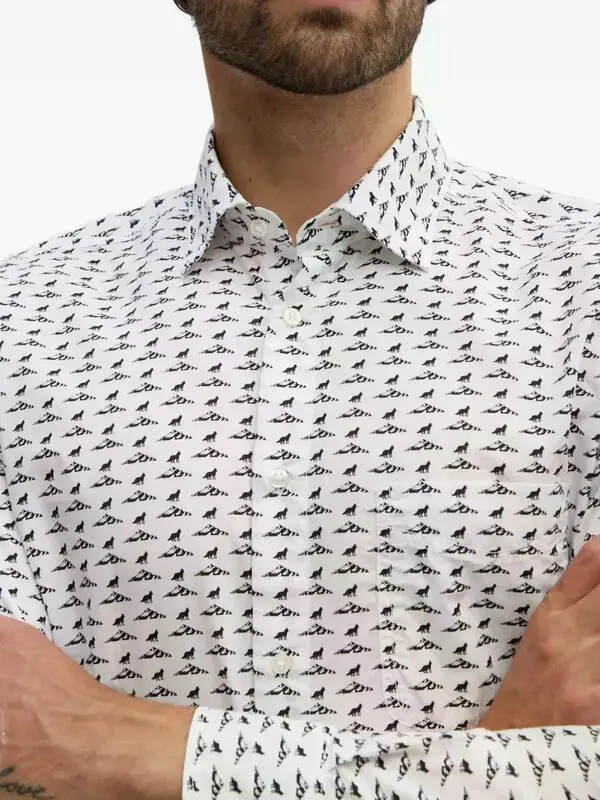 BOSS Pattern-print Shirt