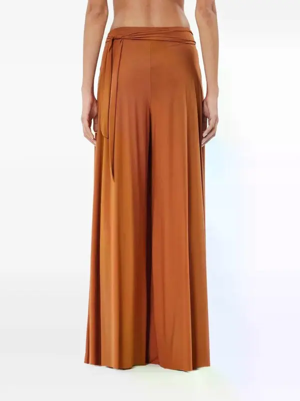 AMAZUIN Cross-waist Wide Leg Pants
