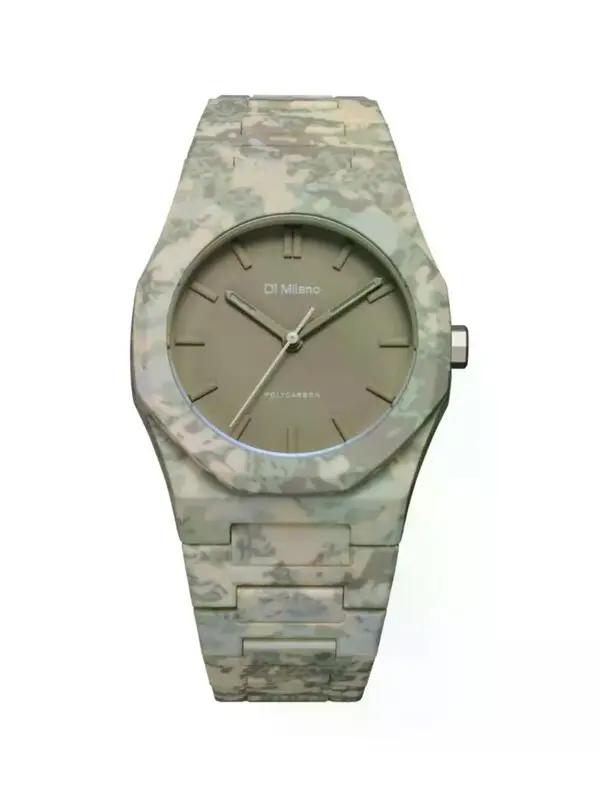 D1 MILANO Octagonal Watch - Green