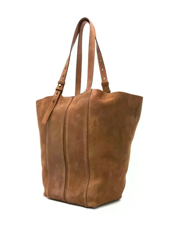 GOLDEN GOOSE Suede Tote Bag - Brown