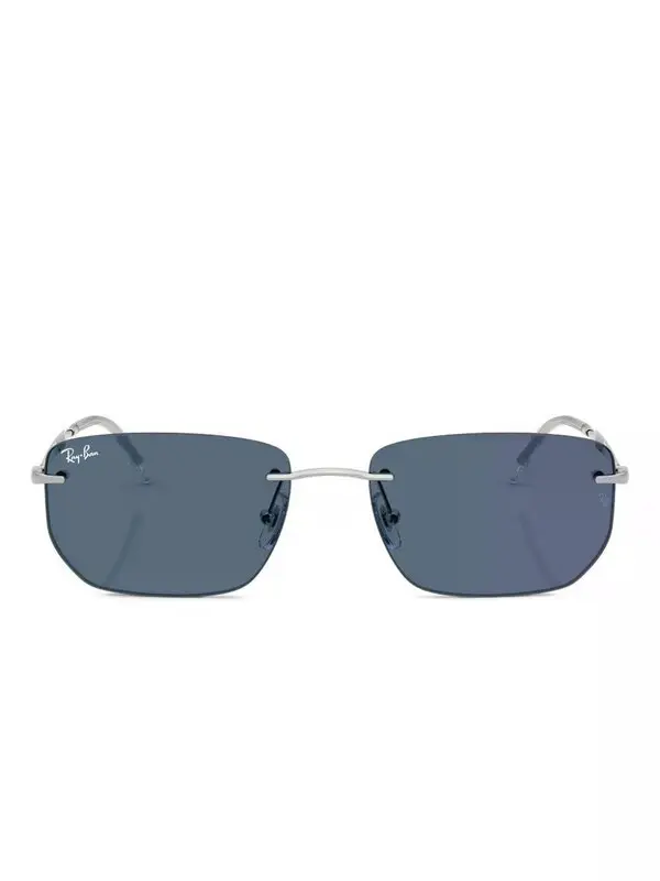 Ray-ban Rimless Rectangle Sunglasses - Silver