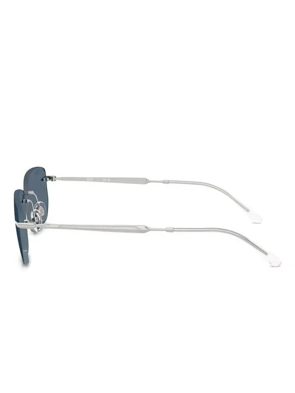Ray-ban Rimless Rectangle Sunglasses - Silver