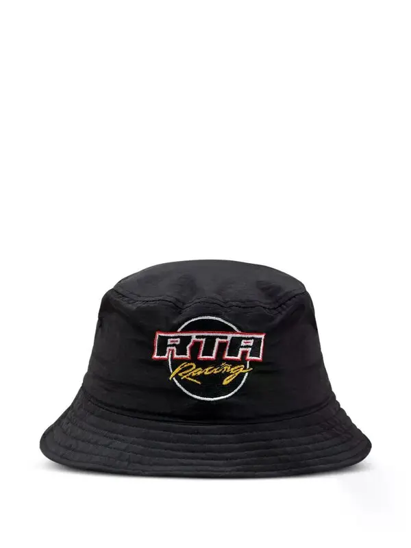 RtA Logo-embroidered Bucket Hat - Black