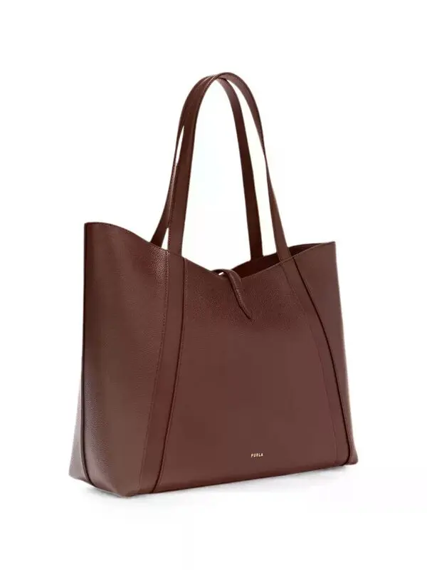 Furla Curved-panel Clasp Tote Bag