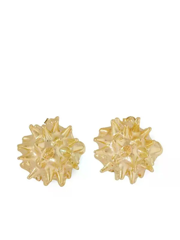 YSSO Sea Urchin Earrings - Gold