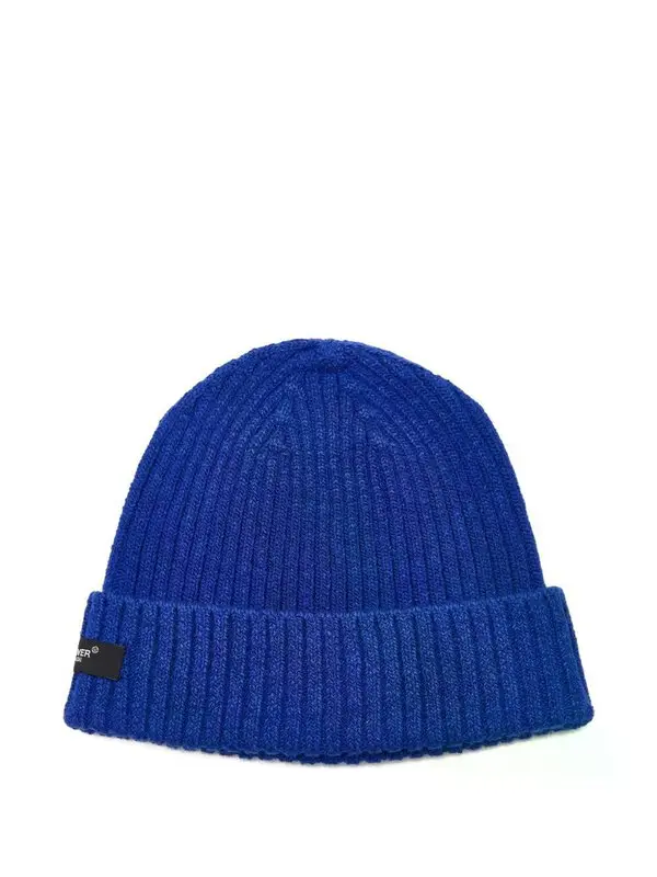 UNDERCOVERISM Ribbed Knit Beanie - Blue