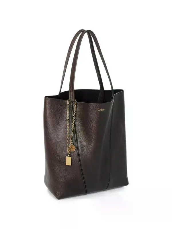 Chloé Spin Tote Bag - Brown
