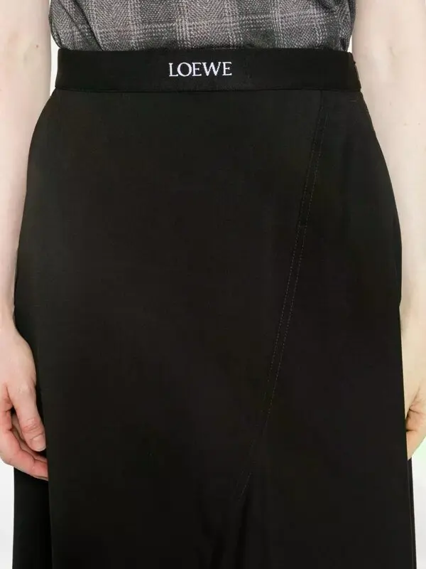 Loewe Asymmetric Midi Skirt