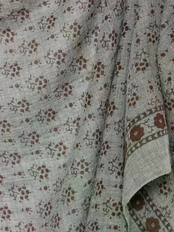 Soeur Floral-pattern Twill Scarf