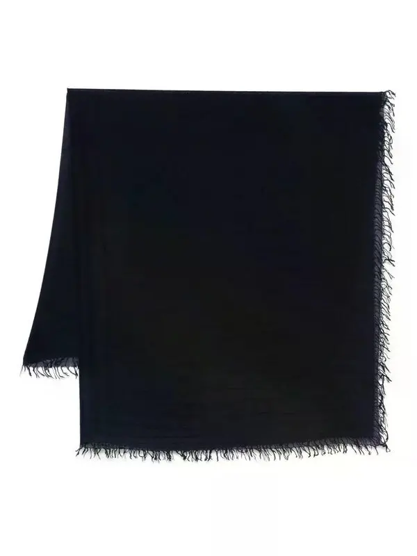 Faliero Sarti Fringed Scarf - Blue