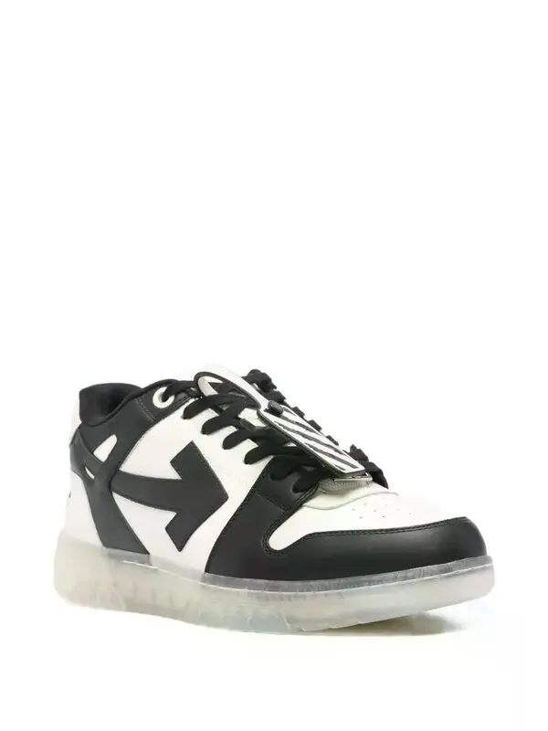 Off-White Leather Sneakers