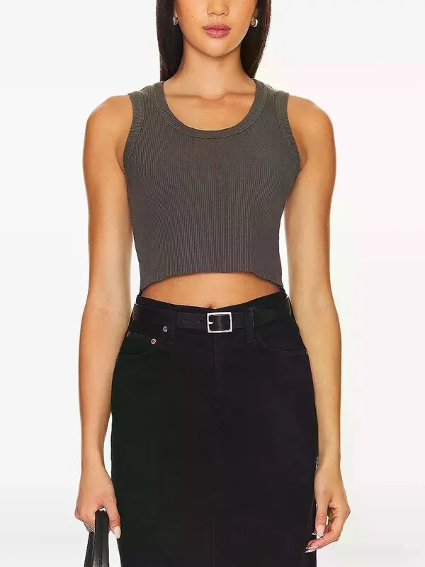 AGOLDE Cropped Tank Top