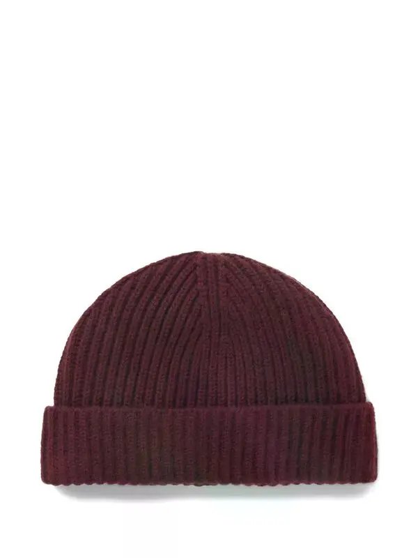 BOSS Ribbed Beanie Hat