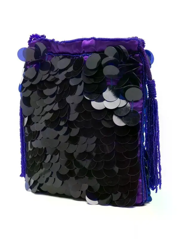 P.a.r.o.s.h Sequin-embellished Shoulder Bag