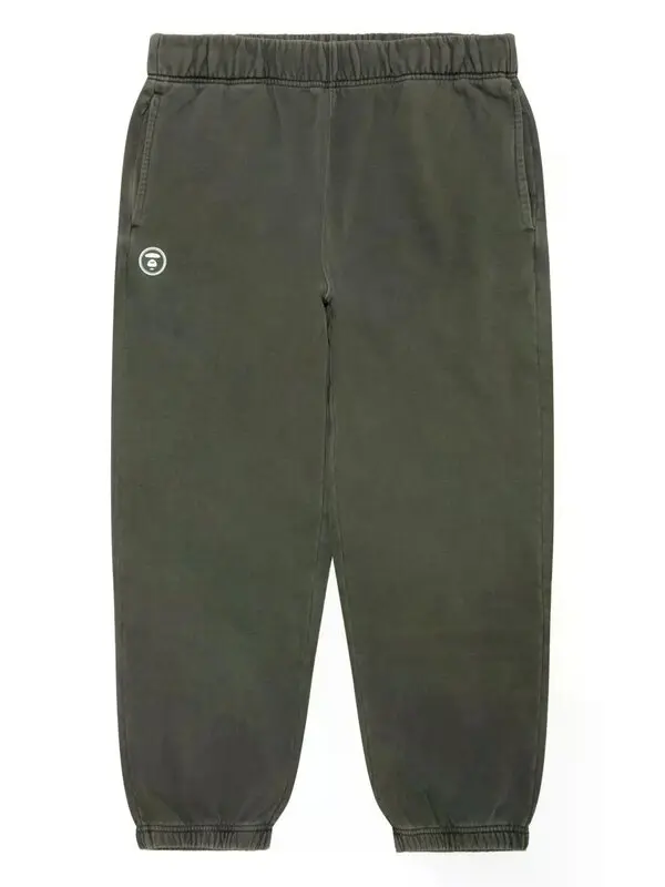 AAPE BY *A BATHING APE® Logo-plaque Cuffed Track Pants