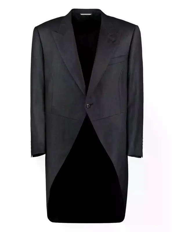 Canali Rounded Lapel-collar Tailcoat