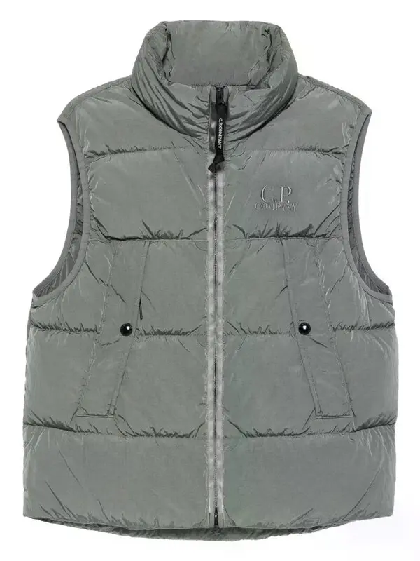 C.P. COMPANY Quilted Zip-front Vest