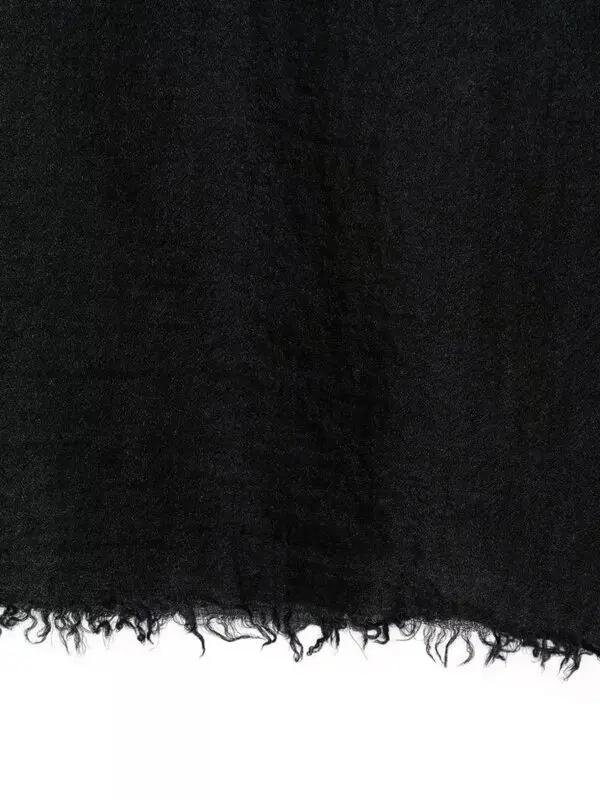 Rick Owens Frayed-edge Scarf