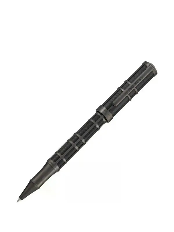 BOSS Grid-pattern Metal Rollerball Pen