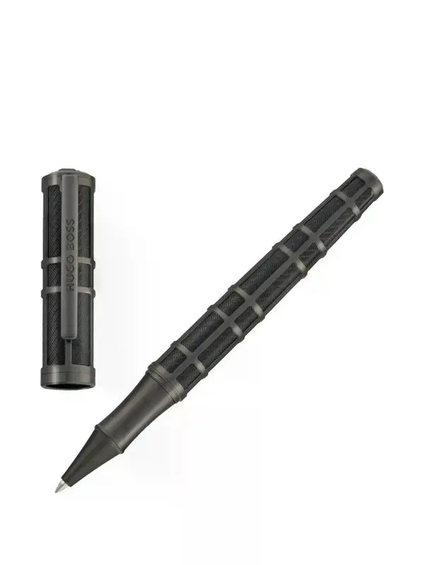 BOSS Grid-pattern Metal Rollerball Pen