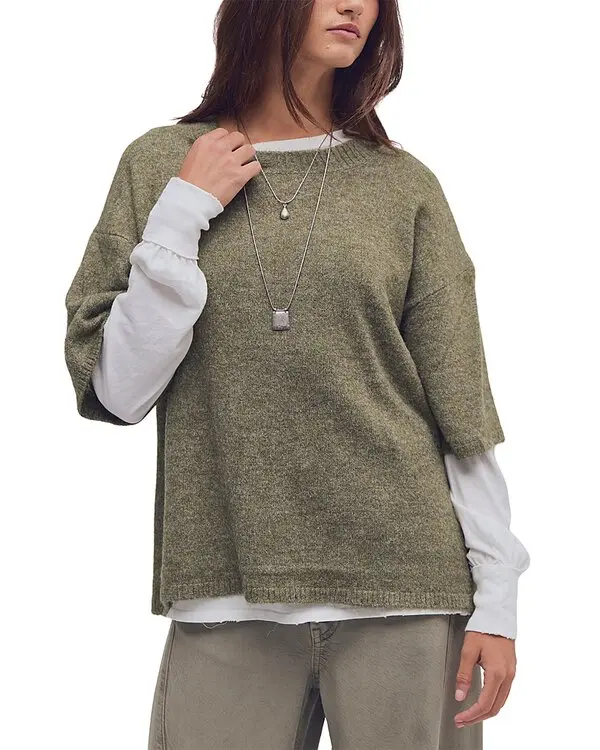 Free People Margot Sweater Tee - Kalamata