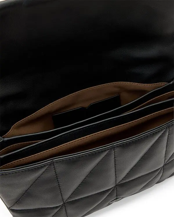 ALLSAINTS Ondine Quilted Leather Shoulder Bag