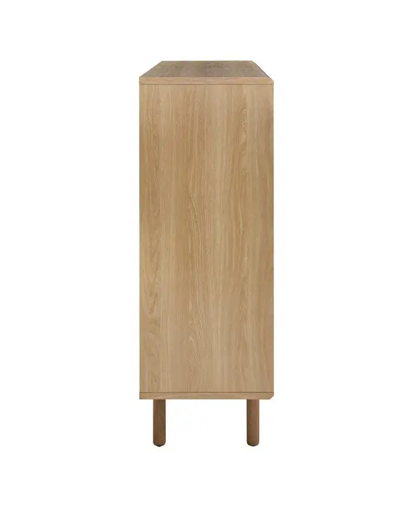 MODWAY Kurtis 47 Display Cabinet - Oak