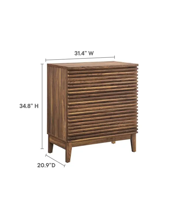 MODWAY Render Large 3-drawer Nightstand