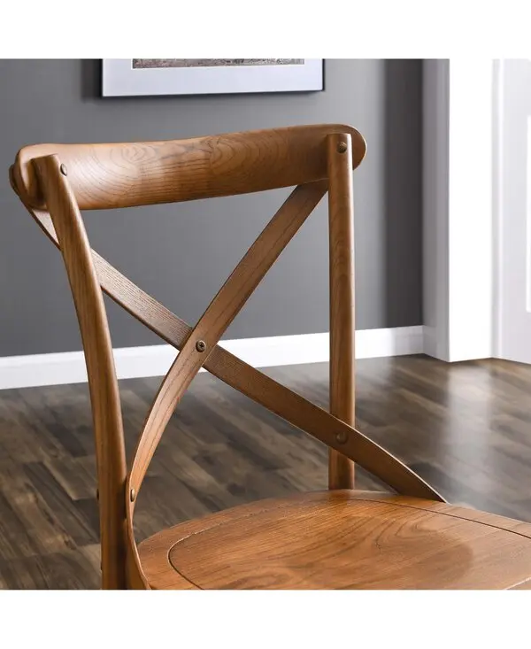 MODWAY Gear Dining Side Chair - Walnut