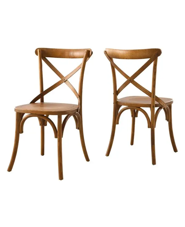 MODWAY Gear Dining Side Chair - Walnut