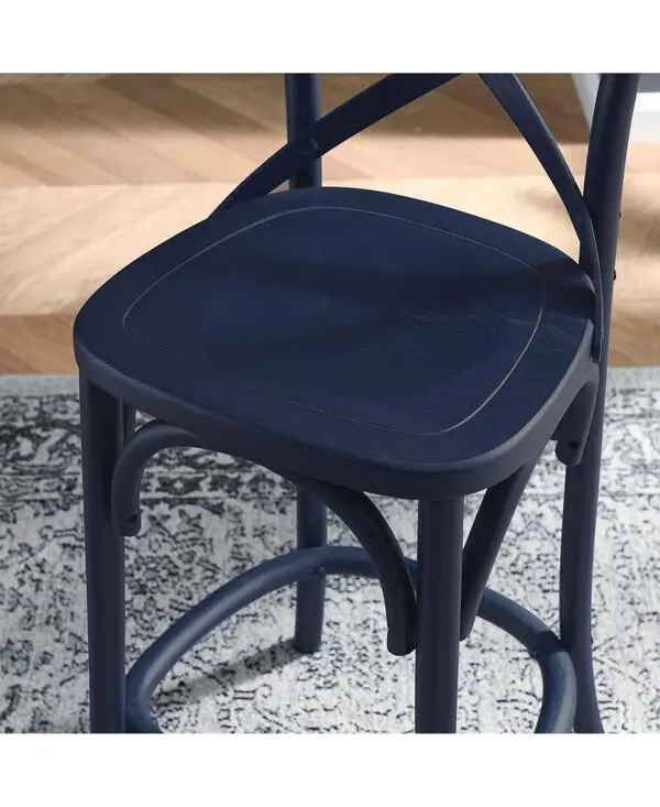 MODWAY Gear Counter Stool - Midnight Blue