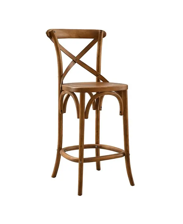 MODWAY Gear Counter Stool - Walnut
