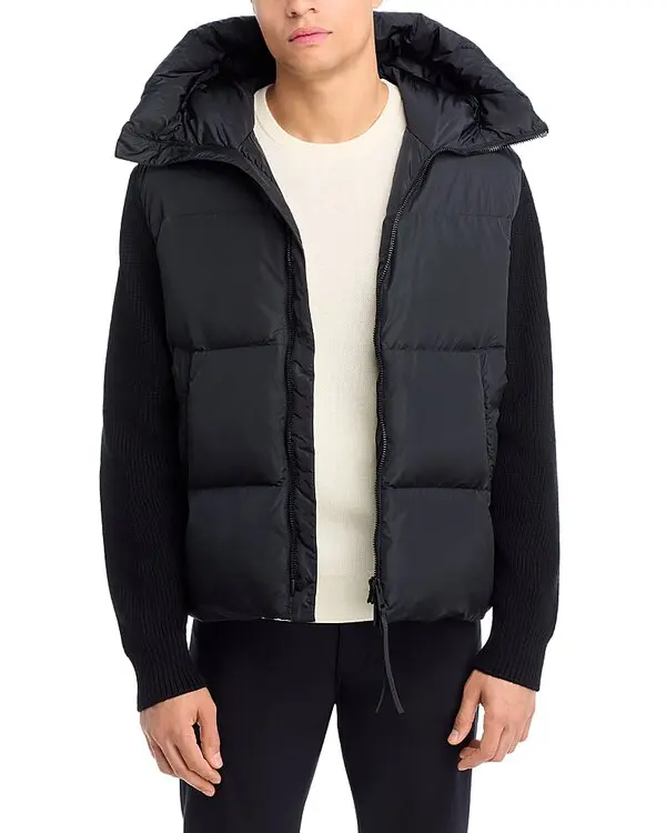 Canada Goose Hybridge Grove Knit Hoodie - Black