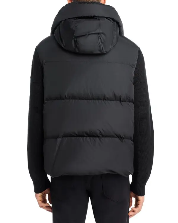 Canada Goose Hybridge Grove Knit Hoodie - Black | Editorialist