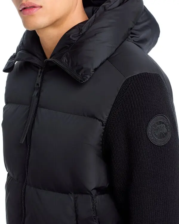 Canada Goose Hybridge Grove Knit Hoodie - Black