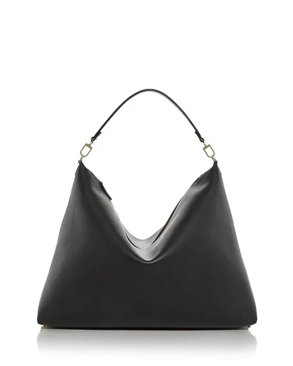 TOTEME Bevel Grained Leather Shoulder Bag