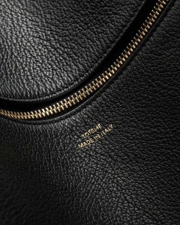 TOTEME Bevel Grained Leather Shoulder Bag
