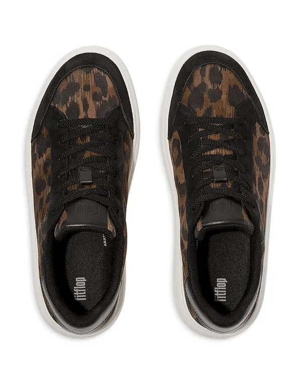 Fitflop Leopard Print Sneakers