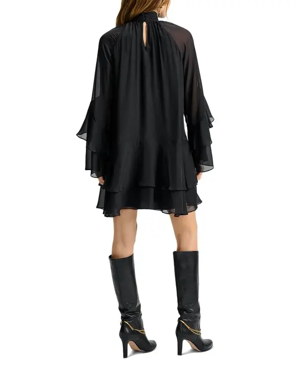 Veronica Beard Adlington Silk Mini Dress