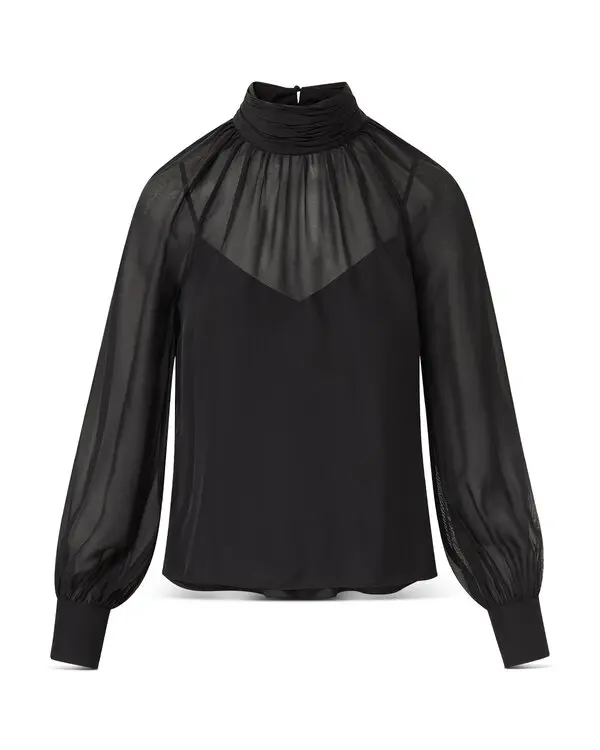 Veronica Beard Alyssa Silk Blouse